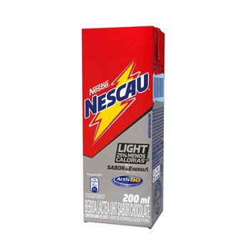 Bebida Láctea Achocolatado Light NESCAU 200ml - Bebida Láctea ...