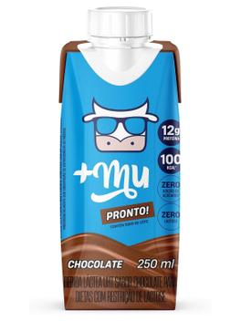 Bebida Lactea UHT Sabor Chocolate Pronto Para Beber 1 unidade 250ml Mu ...
