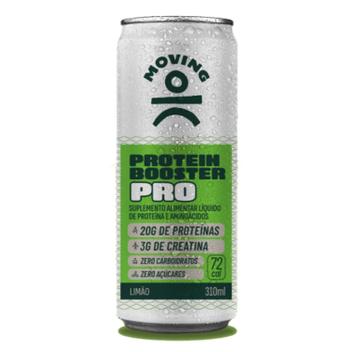 Bebida Protein Booster MOVING Pro Limão 310ml - Bebida Funcional ...