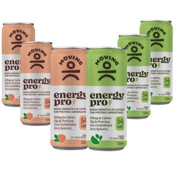 Bebida Suplemento Moving Energy Pró Whey Protein 15g Zero Açúcares Pack ...