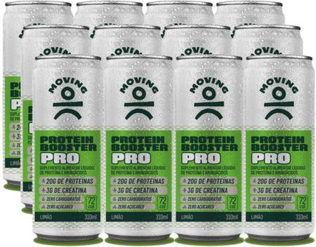 Bebida Suplemento Moving Whey Protein Creatina Booster Pro Zero ...