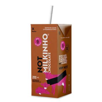 Bebida Vegetal de Chocolate NOT MILK 200ml - Bebida Láctea - Magazine Luiza