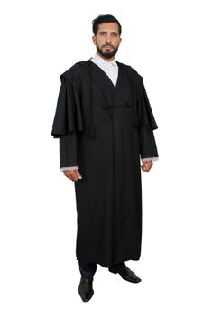 Beca para Advogado Juiz Promotor Tribunais Modelo Tradicional Frances ...