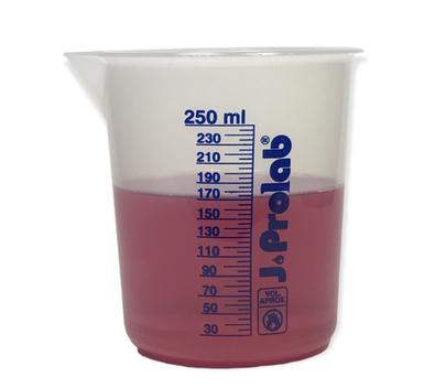 Becker Bequer Plástico Forma Baixa 250 Ml Polipropileno - J Prolab ...