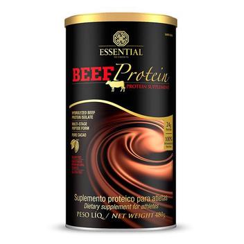 Beef Protein 480g - Essential - Essential Nutrition - Massa Muscular ...