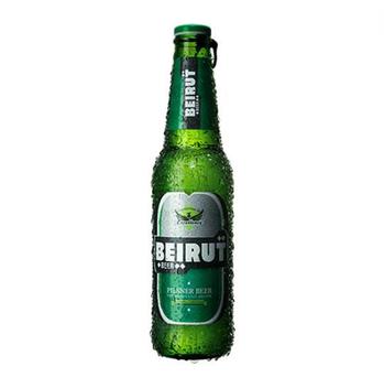 Beirut Pilsner Beer 330ml - cerveja libanesa - bebida alcoólica - log ...