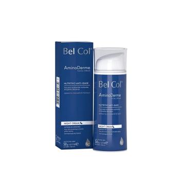 Bel Col Creme Hidratante Aminoderme Noturno Colageno 50ml - Outros ...