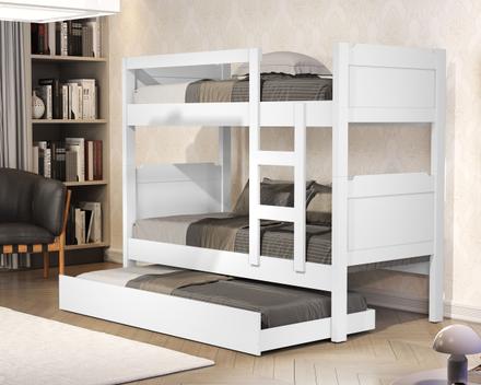 Beliche Bibox Treliche Cama Auxiliar 100% MDF Top Star Forte - Home A.S - Beliche e Treliche ...