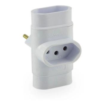 Benjamin Normatizado Tripolar 10a 250v Branco Force Line - FORCELINE ...