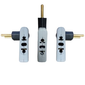 Benjamin Versátil Adaptador Articulado 3 Saídas 2 Pinos 10a - Eletrik ...