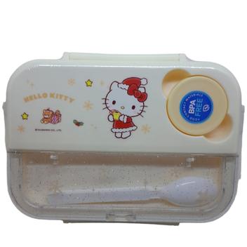 Bento box com talheres e 4 divisórias hello kitty miniso 1300 ml. - Marmitas - Magazine Luiza