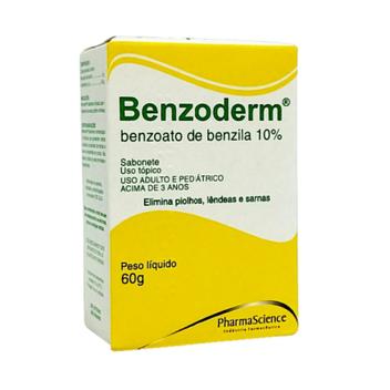 Benzoderm Sabonete Em Barra - 60g - PharmaScience - Cuidados com o ...