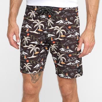 Bermuda D'Água South To South Coqueiro Masculina - Bermuda Masculina ...