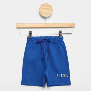 Bermuda Infantil Candy Kids Brasil Masculina - Camiseta Infantil ...