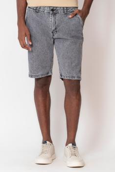 Bermuda Masculina Jeans Slim Paco Polo Wear Preto - Bermuda Masculina ...