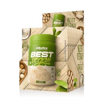 Best Vegan (Display com 10 unidades - 35g) - Sabor: Cocada - Atlhetica ...