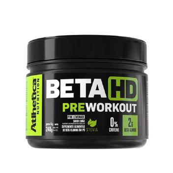 Beta HD Pre Workout (240g) - Atlhetica Nutrition - Pré Treino ...