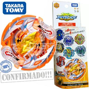Beyblade B111 - 01 Crash Ragnaruk - Takara Tomy - Conjunto Pião de ...