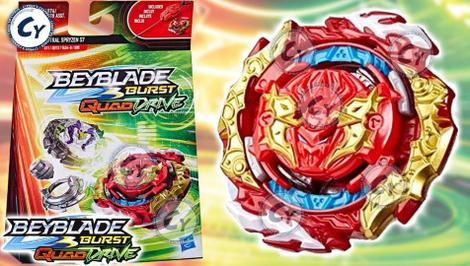 Beyblade Burst Quad Drive 4 Em 1 Destruction Belfyre B7 - Hasbro - Pião ...