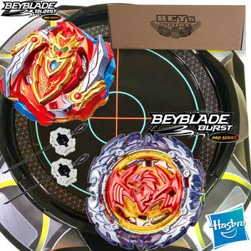 Beyblade Perfect Phoenix + Cho-Z Achilles+ Arena Batalha - Hasbro ...