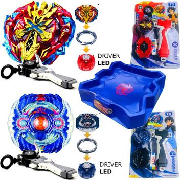 Beyblade Tornado Gyro Combat Xcalius x Horusood - Conjunto Pião de ...