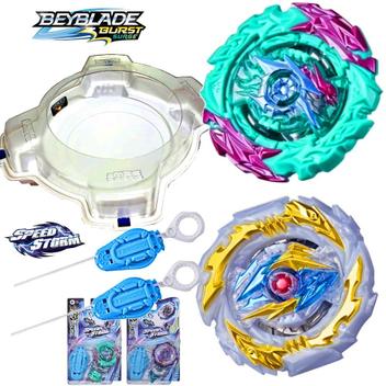 Beyblade Triumph Dragon vs Wolrd Evo Helios - Hasbro - Conjunto Pião de ...
