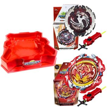 Beyblades Dead Phoenix Vs Revive Phoenix - QD Vermelha - Top Gyro ...