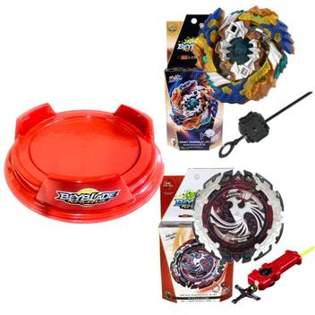 Beyblades Geist Fafnir Vs Dead Phoenix - RD Vermelha - Top Gyro ...