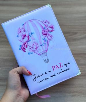 Biblia NTLH Balão rosa Jesus é a Paz - SBB - Livros de Religião - Magazine Luiza