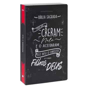 Bíblia Sagrada Lettering NVI Letra Normal Capa Brochura - Livros de ...