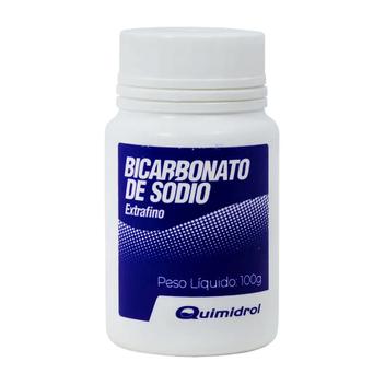 Bicarbonato de Sódio Extra Fino 100% Puro 100g Quimidrol - Bicarbonato ...
