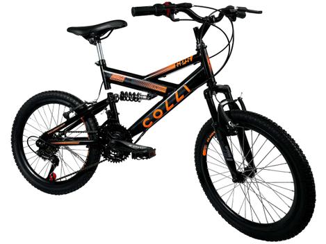 Bicicleta Aro 20 Colli GPS 21 Marchas Freio V-Brake Quadro Aço Carbono ...