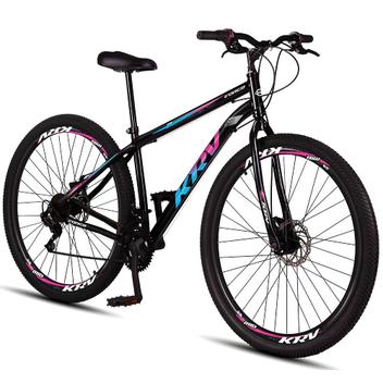 Bicicleta Aro 29 KRV Force Mtb Aço Carbono 21v Freio Disco - Bicicleta ...