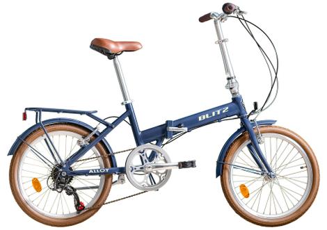 Bicicleta blitz dobrável alloy - Bicicleta Dobrável - Magazine Luiza