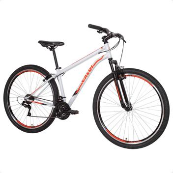 Bicicleta Caloi Velox V-Brake 21 Velocidades Tamanho 17 Aro 29 Branco ...