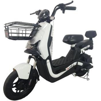 Bicicleta Elétrica Scooter 600W Eko-7 Duos Branco - Moto Scooter ...