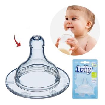 Bico De Mamadeira Silicone Big Redondo Universal Lolly - Bico de Mamadeira - Magazine Luiza