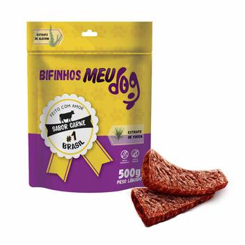 Bifinhos Petisco Para Cachorro Meu Dog 500g Sabor Carne - BF Foods - Bifinhos e Petiscos para ...