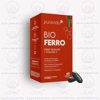 Bio ferro - PURA VIDA - Vitaminas A-Z - Magazine Luiza