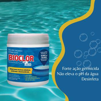 Bioclor 20g Para Limpeza Segura Agua de Piscina Sitio Verao ...