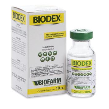 Biodex Injetável Anti-Inflamatório Cães e Gatos 10 ml - Biofarm - Anti ...