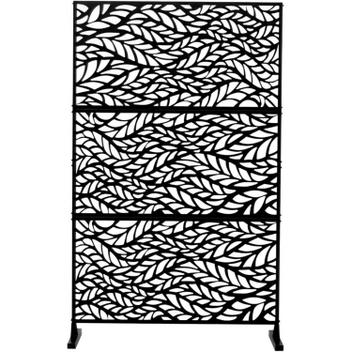 Biombo Reto de Metal Interno/Externo Design em Folhas ou Linhas ...