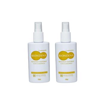 Biondina Anaconda Plus 140ml Refil - Kit C/ 2un - Gel de Banho ...