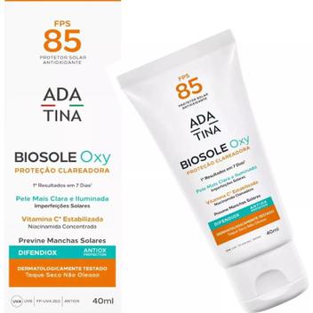Biosole Oxy Fps 85 Protetor Solar 12HS de proteção Clareador Combate 15 ...