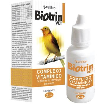 Biotrin Vet Complexo Vitamínico 20ml - VetBras - Vitaminas e ...