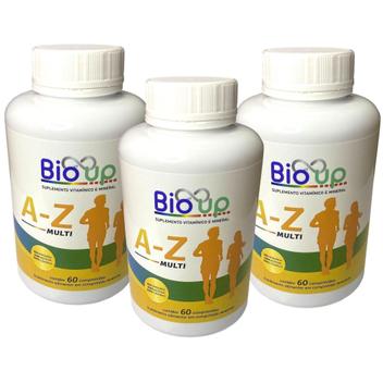 BioUp A-Z Multivitamínico e Mineral - Kit3 - Multivitamínico ...