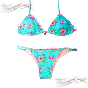 Biquíni Baby Flower - BellaMar - Conjunto de Biquíni - Magazine Luiza