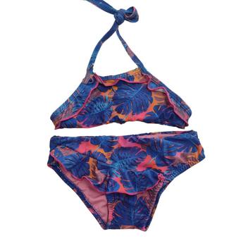 Biquíni Top Cropped Babado Filha - Midnight Mistique - Banho Maria ...