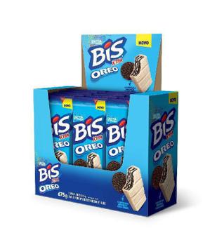 Bis Xtra Oreo Sabor Chocolate Branco E Biscoito 675G - Lacta - Chocolate / Barra de Chocolate ...