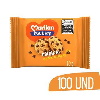 Biscoito Cookies Sache Original Marilan 10g - 100 Und - Biscoito ...